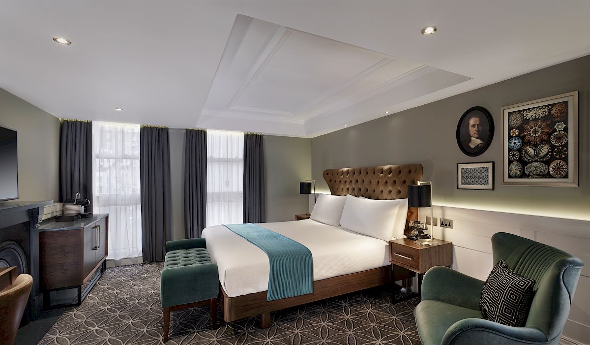 Luxury Bedrooms at 100 Queen's Gate Hotel, South Kensington